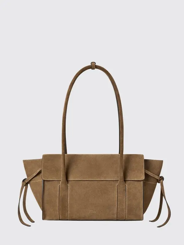 Mulberry Small Bayswater Shoulder Bag In Leather And Suede