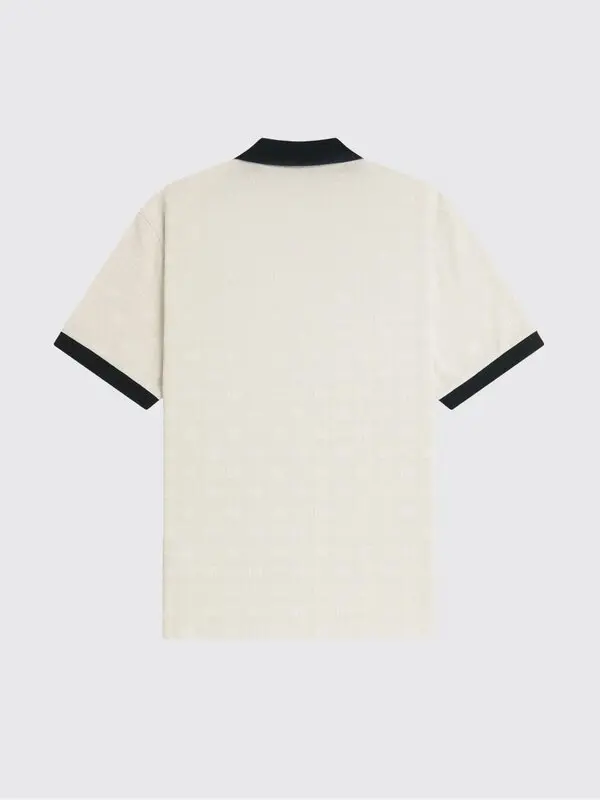 Fred Perry Classic Short-sleeve Cotton Polo Shirt With Embroidered Logo - Ivory