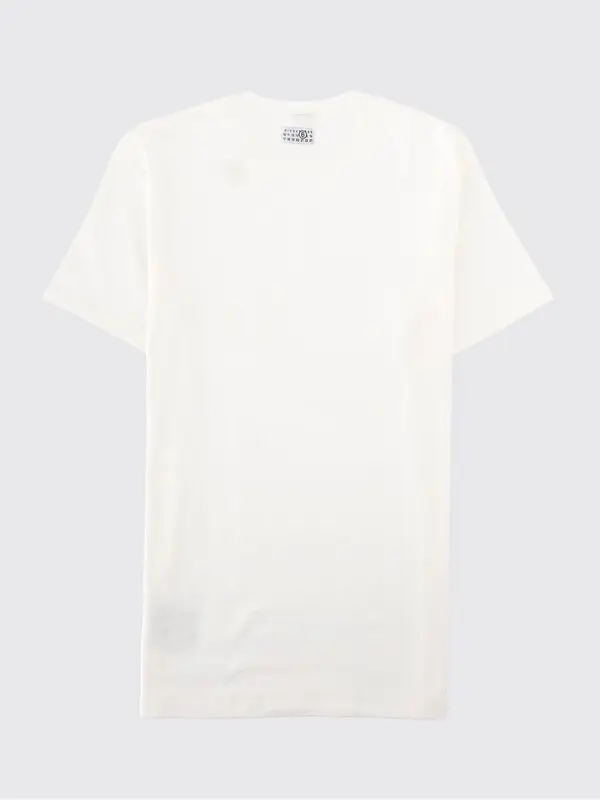 MAISON MARGIELA Short-sleeved Crewneck Cotton T-shirt