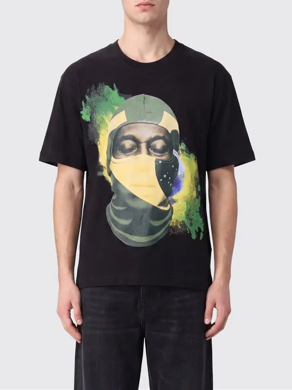 IH NOM UH NIT Cotton Crewneck T-shirt With Graphic Print And Slogan
