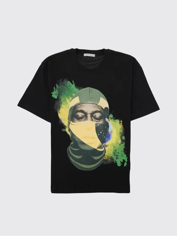 IH NOM UH NIT Cotton Crewneck T-shirt With Graphic Print And Slogan