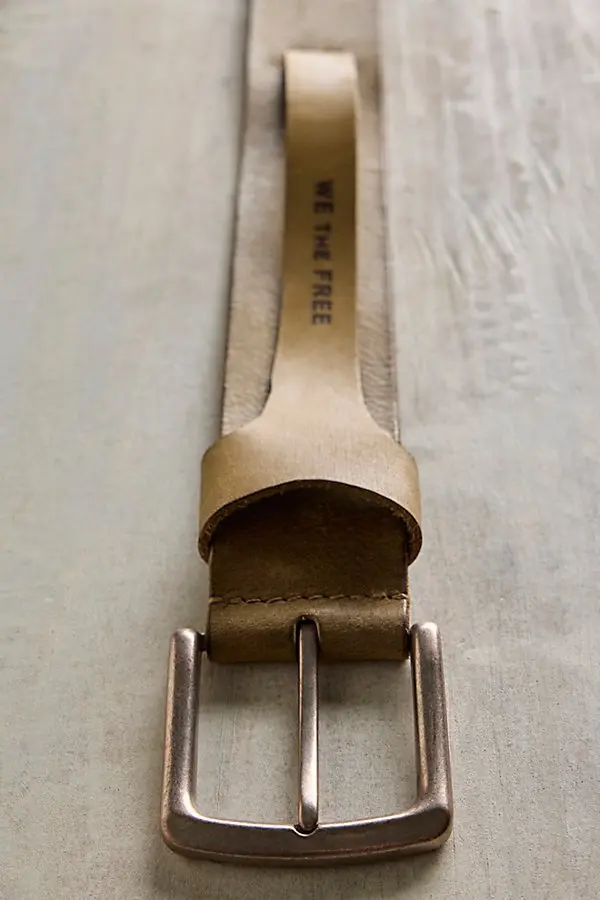 We The Free Colt Leather Belt - Dusted Surplus
