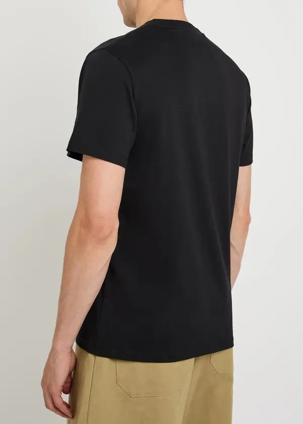 Loewe Logo-embroidered Cotton T-shirt