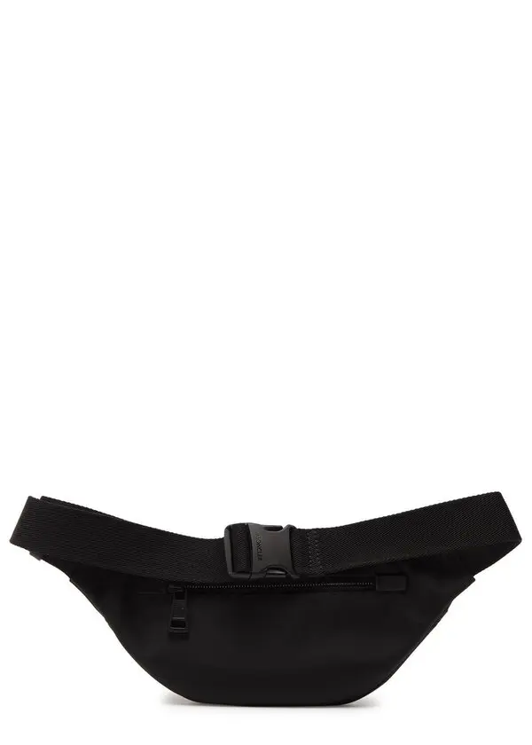 Moncler Durance Small Woven Belt Bag - Stone