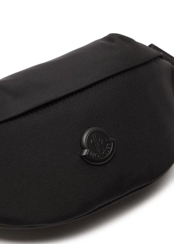 Moncler Durance Small Woven Belt Bag - Stone