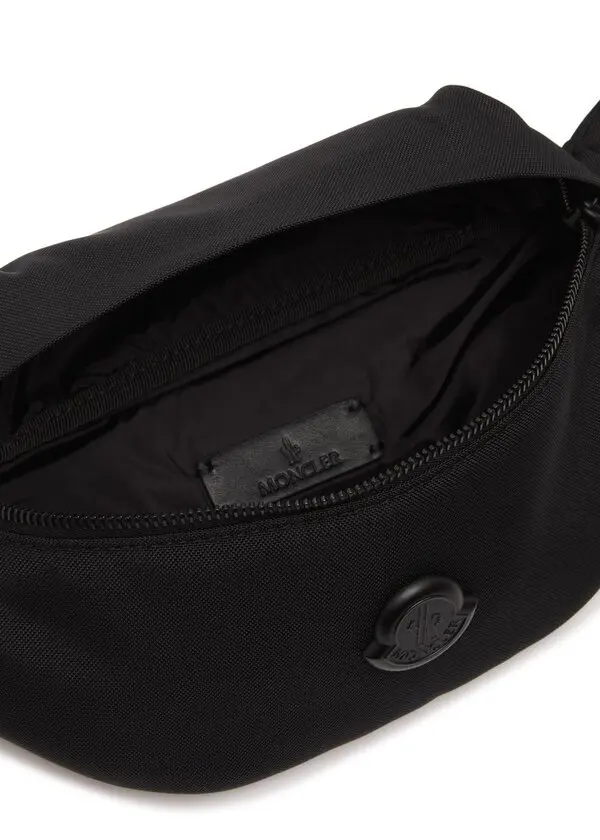 Moncler Durance Small Woven Belt Bag - Stone