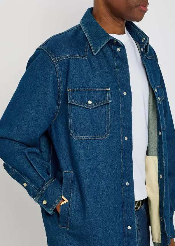 Valentino Garavani Denim Overshirt