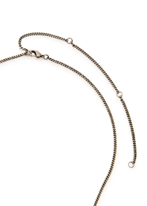 LEMAIRE Personal Brush Pendant -plated Necklace
