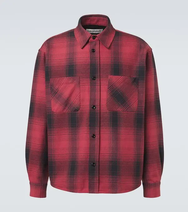 Our Legacy Checked Cotton Shirt