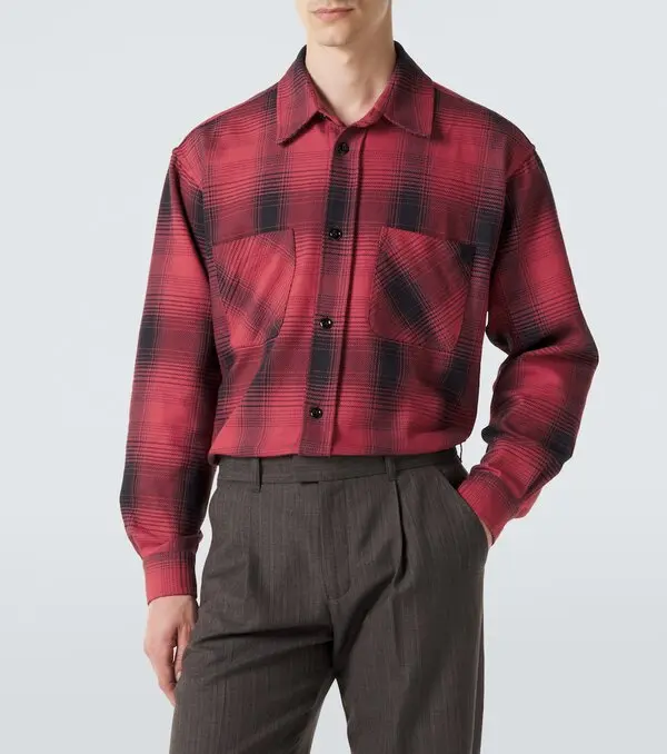 Our Legacy Checked Cotton Shirt
