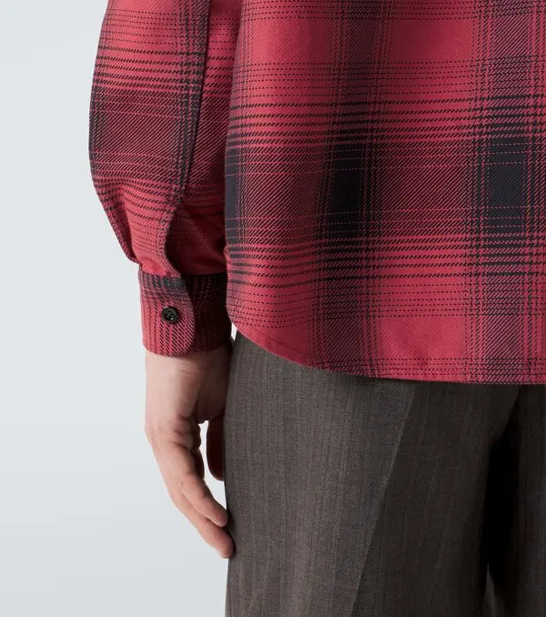 Our Legacy Checked Cotton Shirt