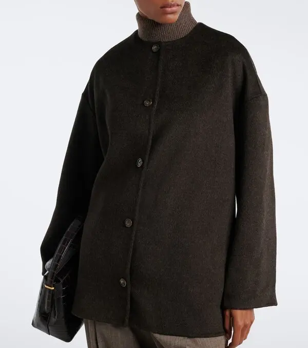 Loulou De Saison Dunne Wool And Cashmere Coat