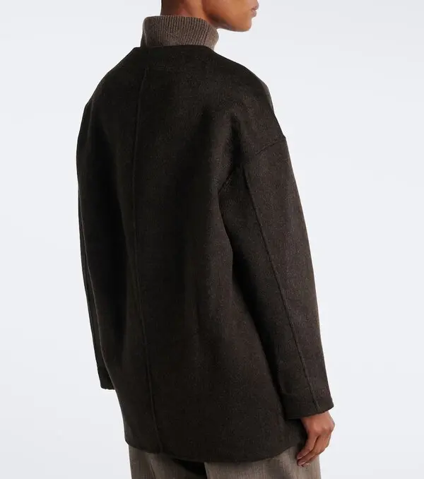 Loulou De Saison Dunne Wool And Cashmere Coat