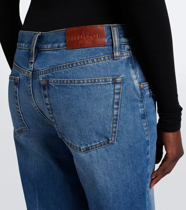 Gucci Horsebit Flared Jeans