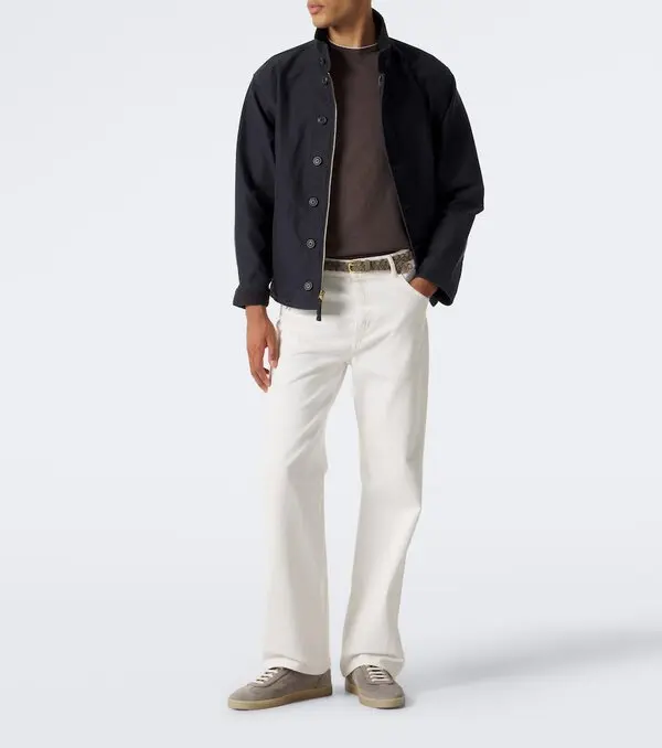 Fedeli Knitted Linen And Cotton Sweater