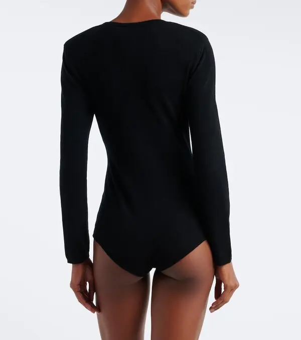 Jardin Des Orangers Knitted Wool And Cashmere Bodysuit