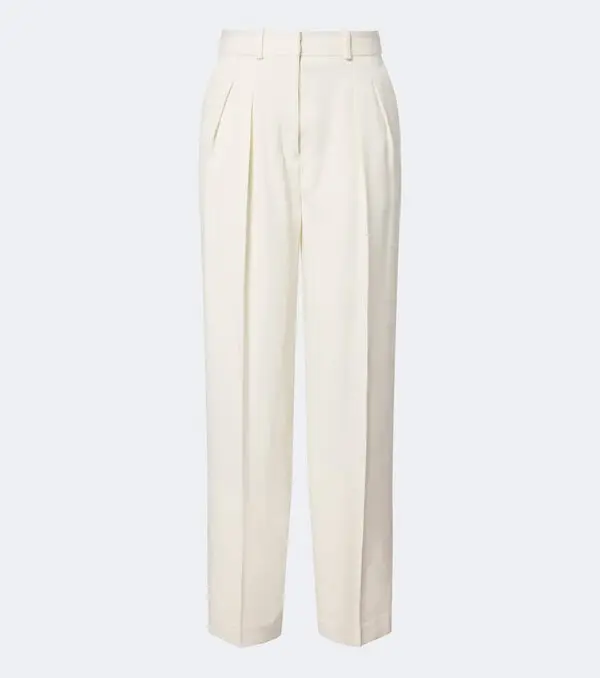Loulou De Saison Pleated Straight Trousers