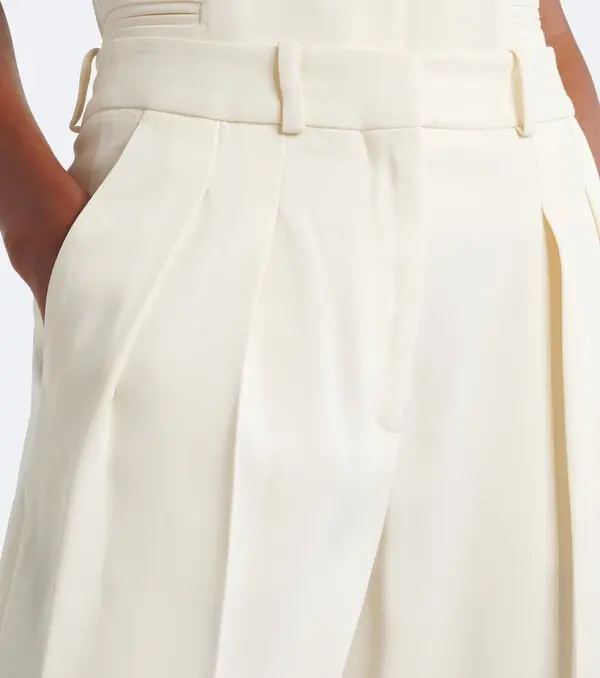 Loulou De Saison Pleated Straight Trousers