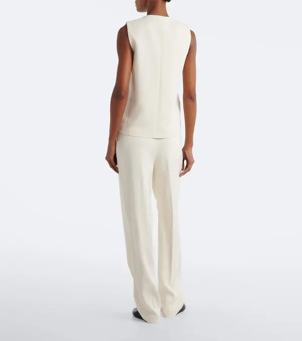 Loulou De Saison Pleated Straight Trousers
