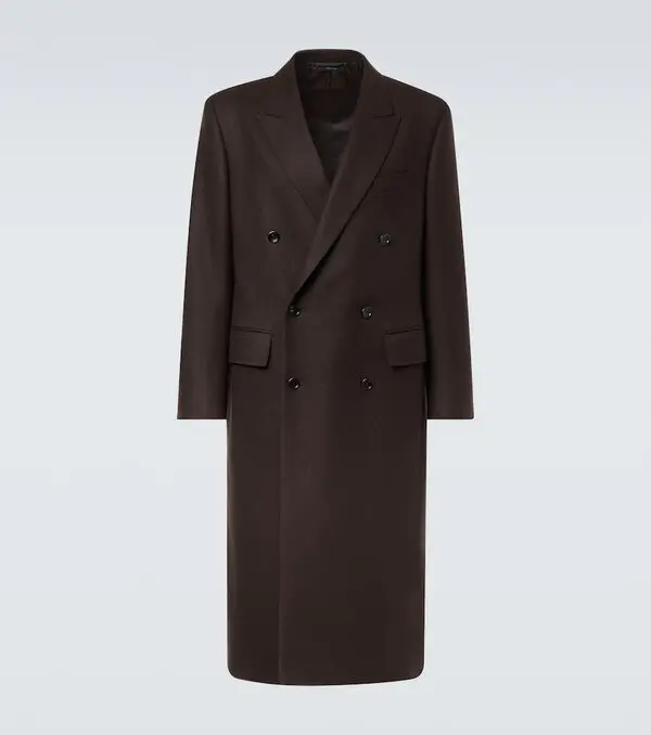 TOM FORD Double-breasted Cashmere Coat