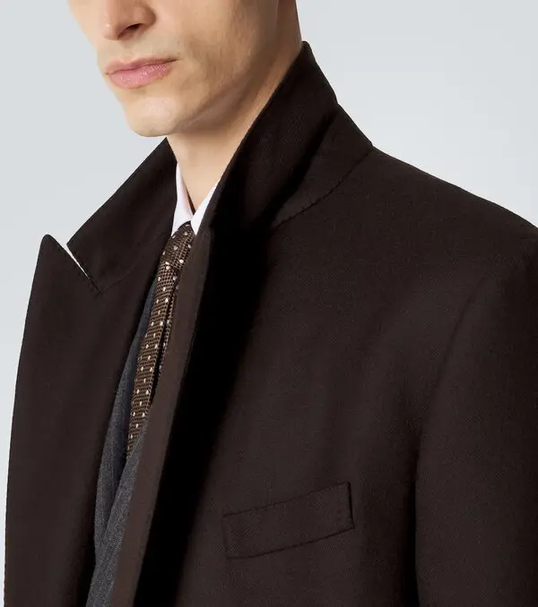 TOM FORD Double-breasted Cashmere Coat
