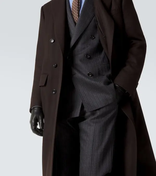 TOM FORD Double-breasted Cashmere Coat