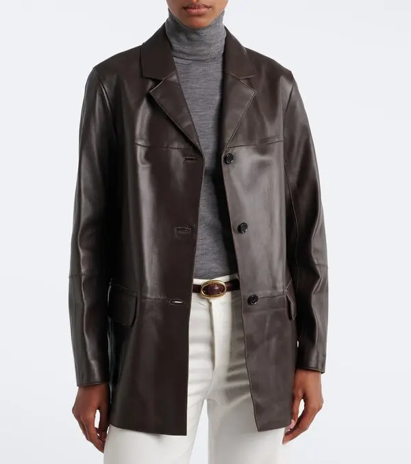 Loulou De Saison Nari Leather Jacket