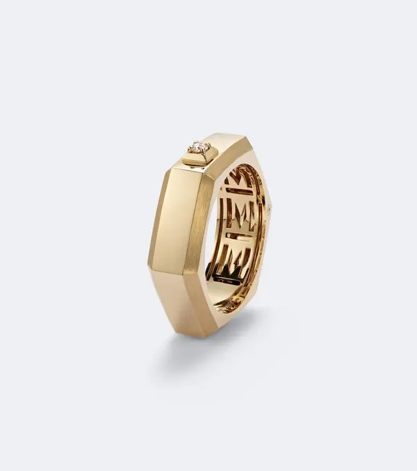 Messika Moderniste Medium 18kt Ring With Diamond
