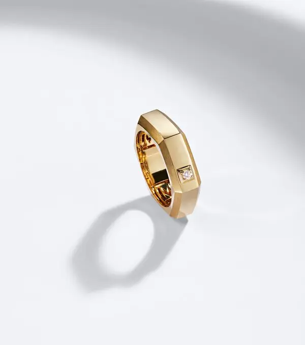 Messika Moderniste Medium 18kt Ring With Diamond