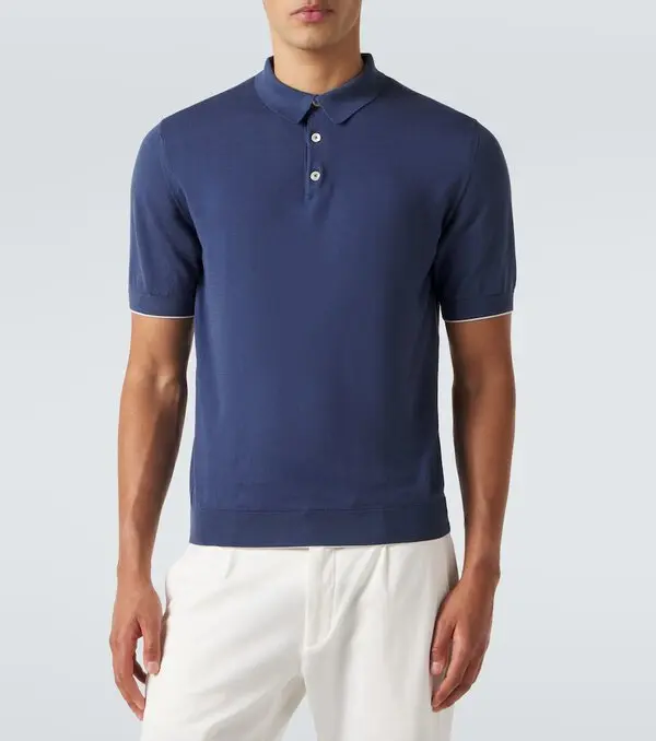 Eleventy Cotton Polo Shirt