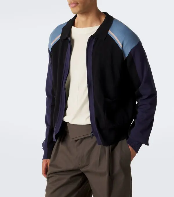 KIKO KOSTADINOV Munno Cotton Zip-up Cardigan