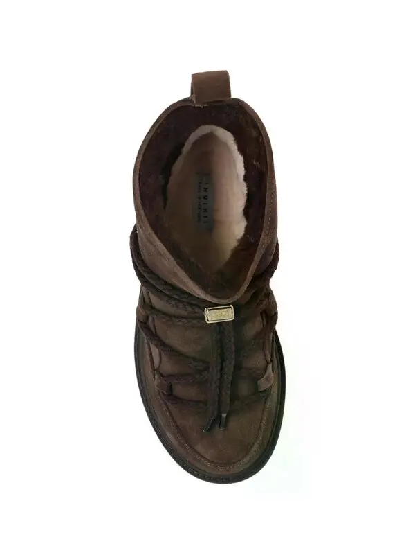 Inuikii Classic Low Platform Snow Boots - Brown