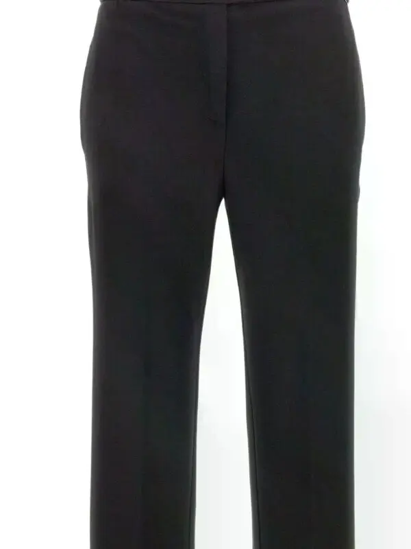 KAOS Straight-leg Slit-hem Trousers