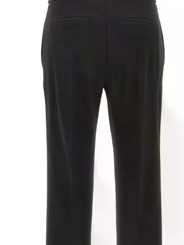 KAOS Straight-leg Slit-hem Trousers