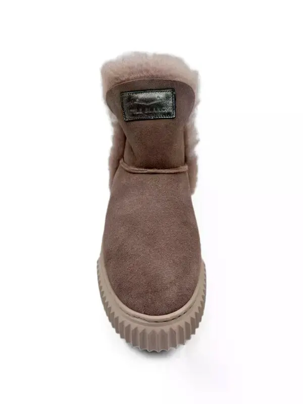 VOILE BLANCHE Shearling-lined Suede Ankle Boots