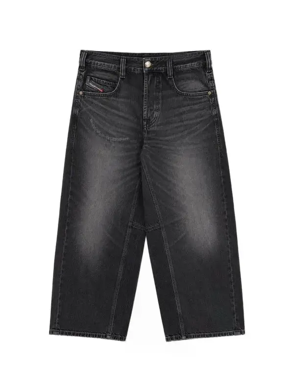 DIESEL® 1997 D-enim Faded-effect Jeans - Black