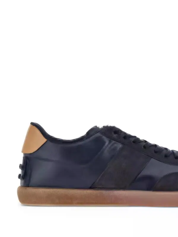 TOD'S Panelled Leather Sneakers