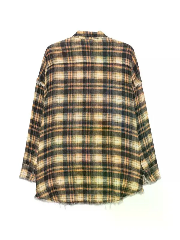 R13 Frayed-hem Shirt