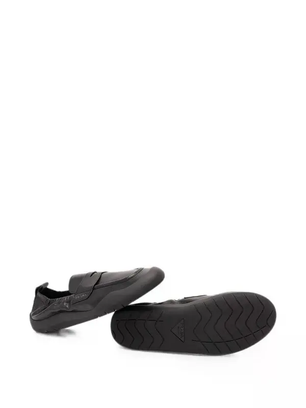 Prada Speedrock Leather Loafers