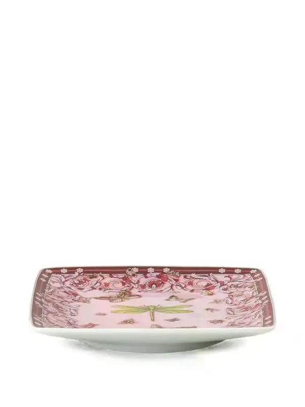 Versace Le Jardin Square Plate 12 Cm