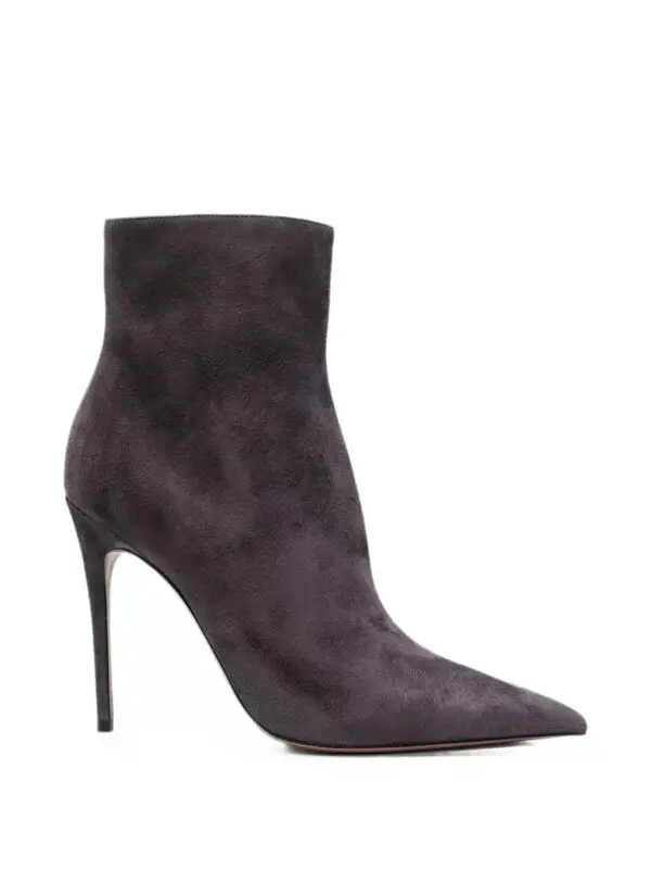 Paris Texas Vera Pointed-toe Ankle Boots - Purple