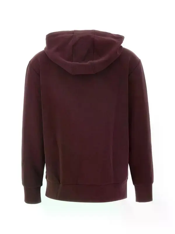 ELENA MIRÒ Rhinestone-drawstring Zip-up Hoodie