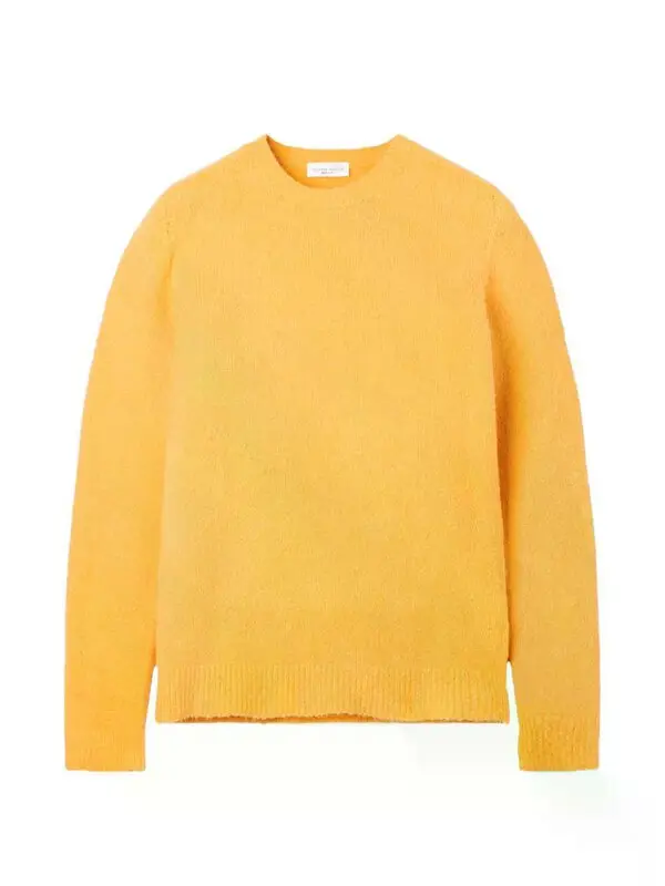 ROBERTO COLLINA Stretch-knit Sweater - Yellow