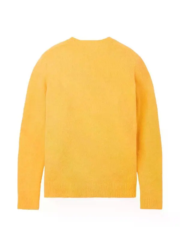 ROBERTO COLLINA Stretch-knit Sweater - Yellow