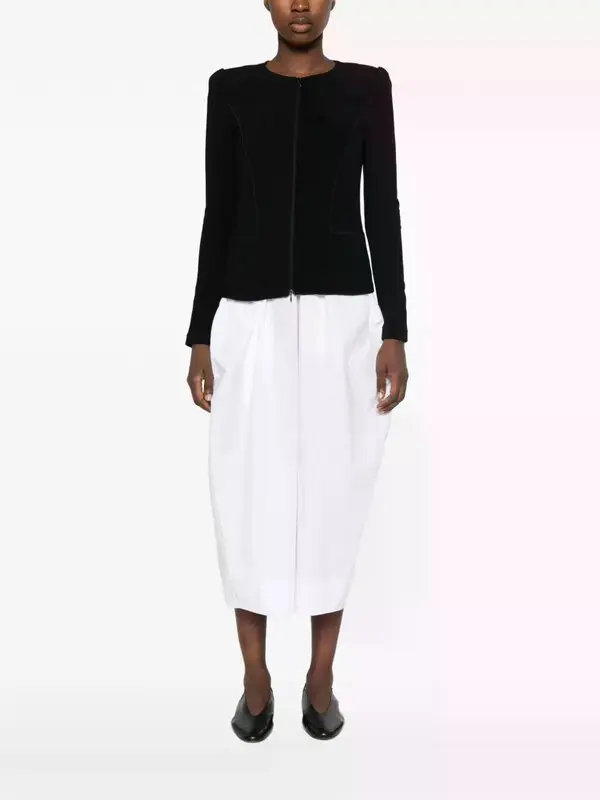 Emporio Armani Zip-fastening Long-sleeve Jacket