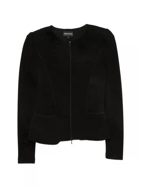 Emporio Armani Zip-fastening Jacket - Black