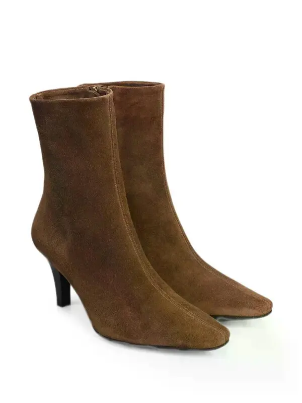 THE SELLER Square-toe Ankle Boots
