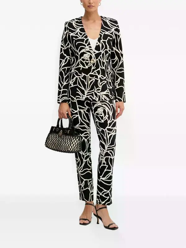Joseph Ribkoff Abstract-print Trousers