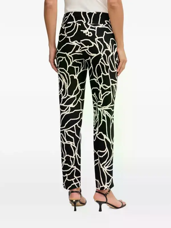 Joseph Ribkoff Abstract-print Trousers