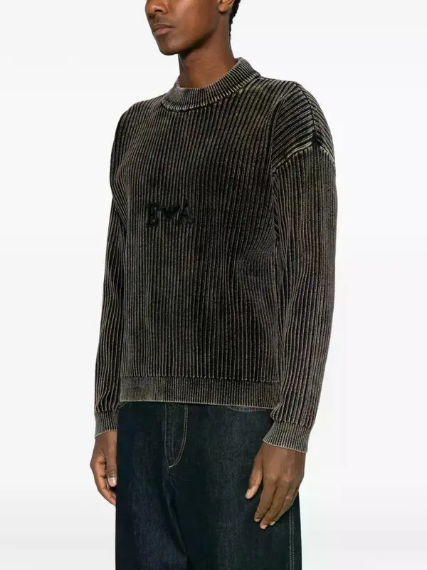 Emporio Armani Logo-embroidered Sweater